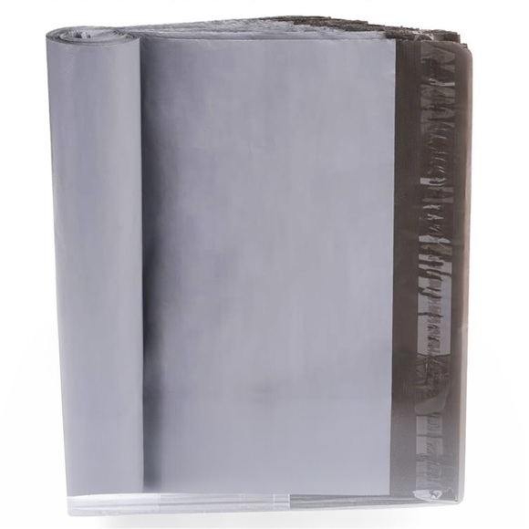 Office | 2 6x9 Grey Grainy Textured Poly Mailer Shipping Bags Self ...